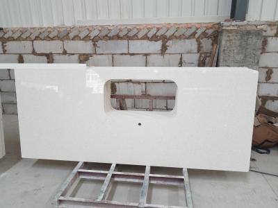 China Man Made Quartz Bathroom Tops , Artificial Engineered Quartz Countertops for sale