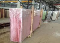 China Orange Quartz Stone Slab For Interior Decoration 6 - 6.5 Moh'S Hardness for sale