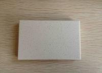 China Solid White Quartz Stone Tiles , 6 Mohs Hardness Engineered Quartz Stone Slab for sale