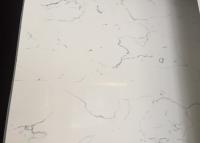 China QS107 Polished White Slab Artificial Calacatta Quartz Stone for Vanity  countertop for sale