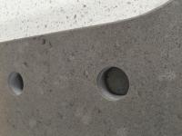 China Ceasar stone Oyester 4030 engineering quartz stone tiles SGS Certification for sale