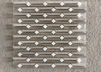 China 340x300mm Marble Mosaic Tileand mosaic 280x320mm / mosic marble tile for sale
