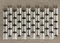 China 340x300mm Marble Mosaic Tileand mosaic 280x320mm / mosic marble tile for sale