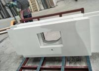China White Calacatta calacatta quartz slab stone , calacatta quartz countertops for sale