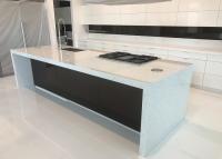 China White Calacatta calacatta quartz slab stone , calacatta quartz countertops for sale