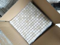 China White marble hexagon mosic tile 10mm Thickness For Bathroom / Kitchen for sale
