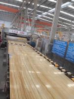China White Wooden Vein Grey Marble Stone Countertops 2cm Thickness Big Slab for sale