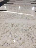 China Pre cut quartz stone vanity top Eased Edge Water Absorption < 1.0% for sale