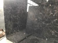 China Solid Marble Stone Countertops Slab Brown Color Polished Finish Surface for sale
