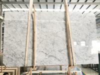 China Bianco cararra white Venato marble bathroom vanity tops for hospitality rennovation for sale