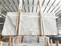 China Bianco cararra white Venato marble bathroom vanity tops for hospitality rennovation for sale
