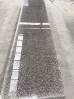China G563 Sanbao Red Granite Stone Tiles / Granite Kitchen Floor Tiles For Flooring Paving for sale