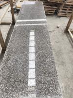 China G563 Sanbao Red Granite Stone Tiles / Granite Kitchen Floor Tiles For Flooring Paving for sale