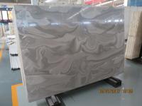 China White Quartz Solid Stone Countertops / Solid Surface Kitchen Countertops for sale