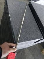 China Multi Function Polished Granite Floor Tiles / Black White Galaxy Granite Floor Tiles for sale