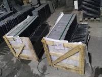 China Multi Function Polished Granite Floor Tiles / Black White Galaxy Granite Floor Tiles for sale