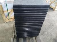 China Multi Function Polished Granite Floor Tiles / Black White Galaxy Granite Floor Tiles for sale