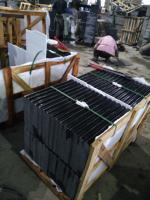 China Multi Function Polished Granite Floor Tiles / Black White Galaxy Granite Floor Tiles for sale