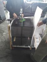 China Multi Function Polished Granite Floor Tiles / Black White Galaxy Granite Floor Tiles for sale