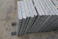 China Multi Function Polished Granite Floor Tiles / Black White Galaxy Granite Floor Tiles for sale