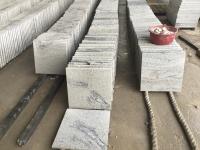 China Viscount White Vein Light Grey Grey Granite Bathroom Tiles For Swimming Poor for sale