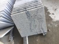 China Viscount White Vein Light Grey Grey Granite Bathroom Tiles For Swimming Poor for sale