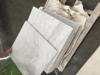 China Viscount White Vein Light Grey Grey Granite Bathroom Tiles For Swimming Poor for sale
