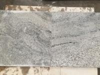 China Viscount White Vein Light Grey Grey Granite Bathroom Tiles For Swimming Poor for sale