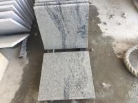 China Viscount White Vein Light Grey Grey Granite Bathroom Tiles For Swimming Poor for sale