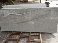 China Viscount White Vein Light Grey Grey Granite Bathroom Tiles For Swimming Poor for sale
