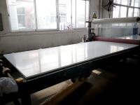 China Pure White Quartz Stone Slab Customized Exporting Countertop 3000 X 1400 Mm Size for sale