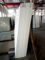 China Pure White Quartz Stone Slab Customized Exporting Countertop 3000 X 1400 Mm Size for sale