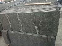 China Different Color Control Natural Stone Slabs Black Granite With White Vein Material for sale