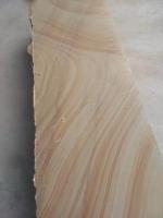 China Arenisca Beige Material Yellow Natural Stone Beige Cut Sawn And Honed Sandstone for sale