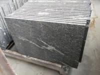China Black With Snow White Natural Stone Slabs Nero Biasca Granite Pavement Stone for sale