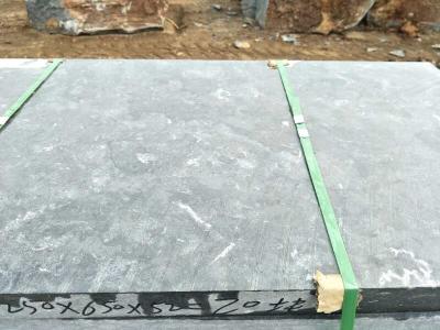 China Durable Unpolished Swimming Pool Coping Stones Blue Limestone Tiles And Slab for sale
