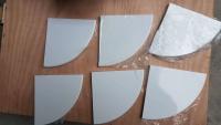 China Pure White Marble Soap Dish , Marble Soap Holder For Bathroom Shower Panels for sale