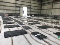 China High Strength Jet Black Solid Granite Worktops For Residental Appartment for sale