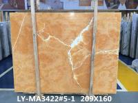 China Orange Onyx Tile And Slab Marble Style Tiles For Luxury Building Interior Decoration for sale