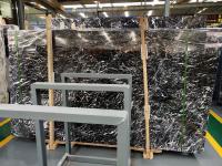 China Black And White Lighting Natural Marble Tile And Slab , Marble Floor And Wall Tiles for sale