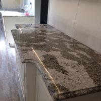 China Natural Quartz stone Marble bathroom Vanity Tops For Hospitality Remodeling for sale