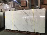 China Calacatta Ultra Thin 3200mm×1500mm Large Slab Porcelain Tiles for sale