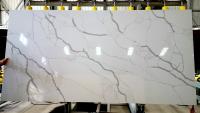 China Rectangular 7% Resin Quartz Stone Countertops For Bathroom for sale