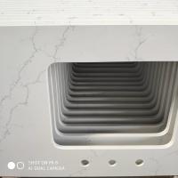 China High Tenacity 93% Quartz Stone Countertops For Indoor Decoration for sale
