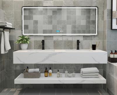 China Calacatta Design Engineering Quartz Stone Wash Basin for sale
