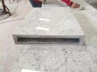 China Lightweight Marble Aluminum Honeycomb Plate With Hexagonal Core for sale