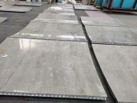 China Curve Special Shape Calacatta White Lightweight Stone Panels 1.8cm for sale