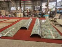 China Big Slab Modern Design Style Lightweight Stone Panels For curtain wall covering for sale