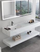 China Sintered Stone Countertops for Bathroom Vanity Bases for sale