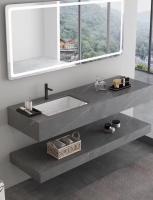 China Sintered Stone Countertops for Bathroom Vanity Bases for sale